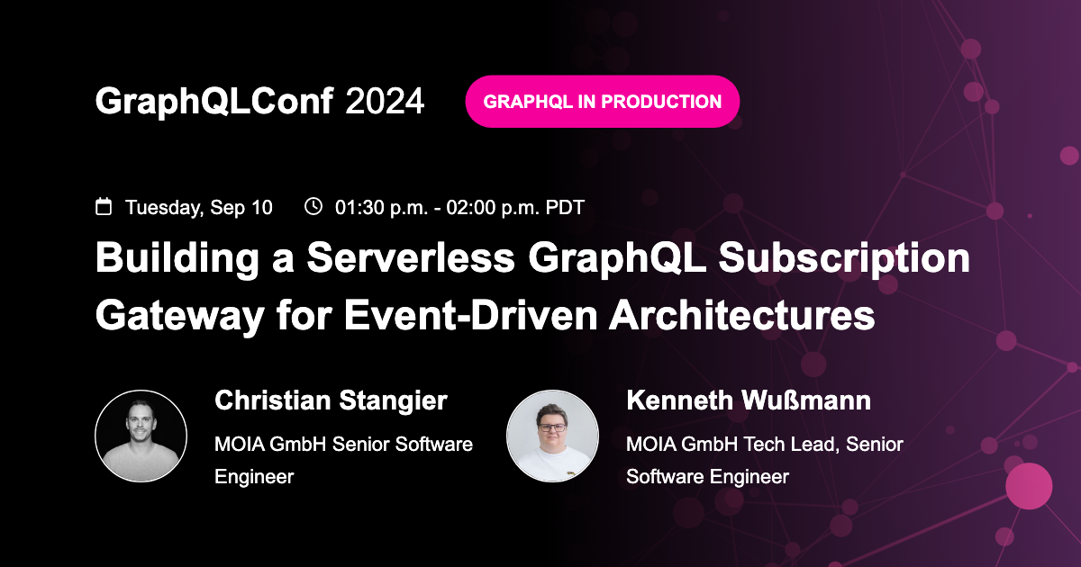 Building a Serverless GraphQL Subscription Gateway for Event-Driven Architectures - Christian ...