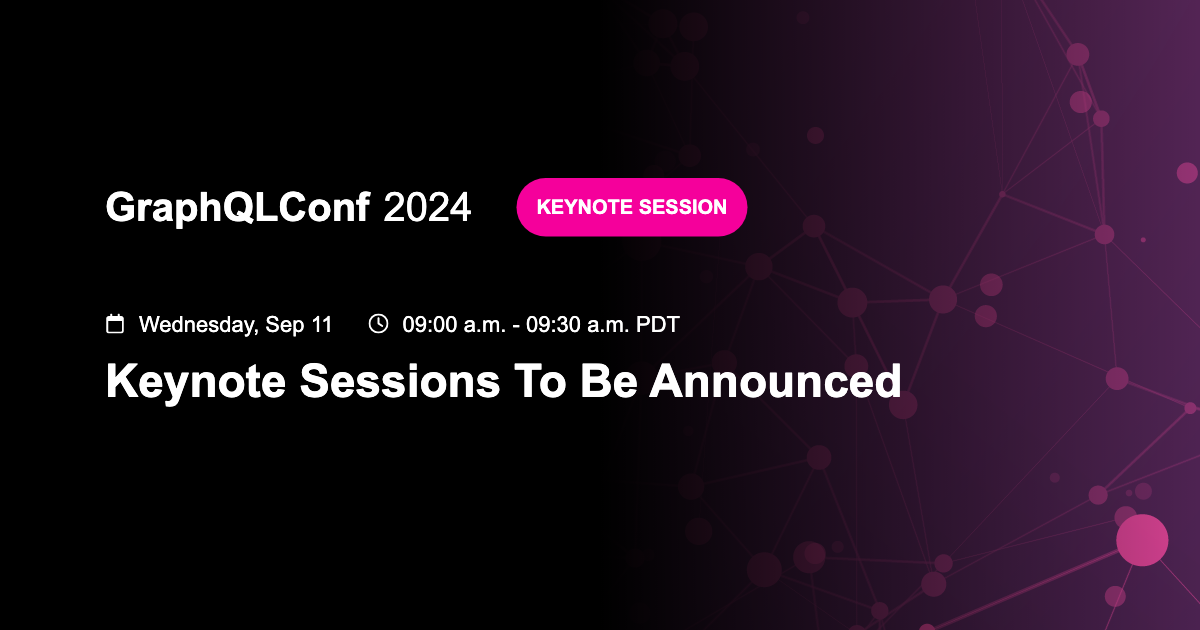 Keynote: Apollo's Journey with GraphQL: Transforming Enterprise APIs ...